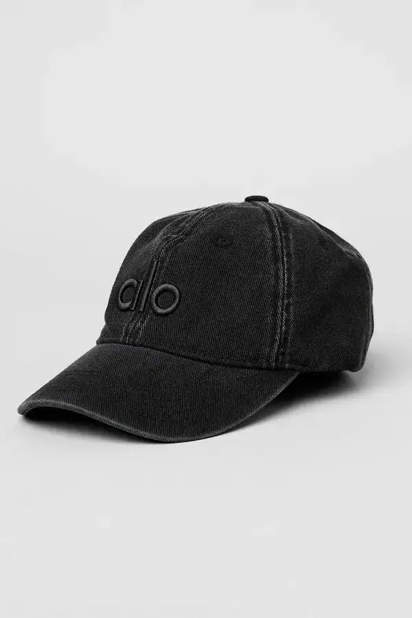 Alo Yoga Washed Off-Duty Cap - Vintage Black | Editorialist